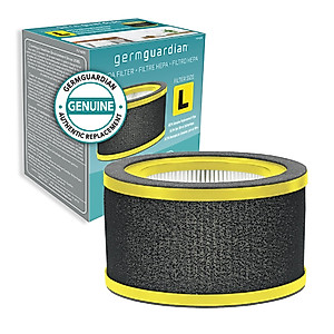 GermGuardian Filter L HEPA Pure Genuine Air Purifier Replacement Filter, Removes 99.97% of Pollutants, for AC4200 Air Purifiers, Black, FLT4200