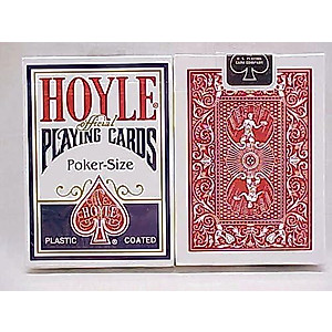 Hoyle Poker Size Playing Cards (Pack of 2)