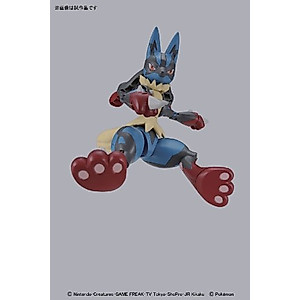 Bandai Pokemon Plastic Model Collection Select Series 35 Mega Lucario Bandai Pokemon Xy
