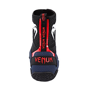 Venum Elite Boxing Shoes - Navy/Black/Red