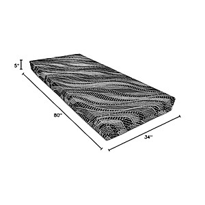 The Layover Dual Sided Economical Medium-Firm Truck Mattress, 80" x 34" x 5"