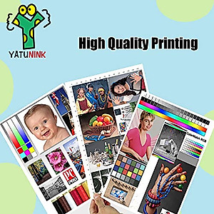 YATUNINK Refill Ink Refill Kit Replacement for HP 67XL Ink Cartridge Refill Ink Kit 67 XL for HP Envy 6052 Envy 6055 Envy 6058 Envy 6075 DeskJet 1255 Printer (3 Black 1 Cyan 1 Magenta 1 Yellow)