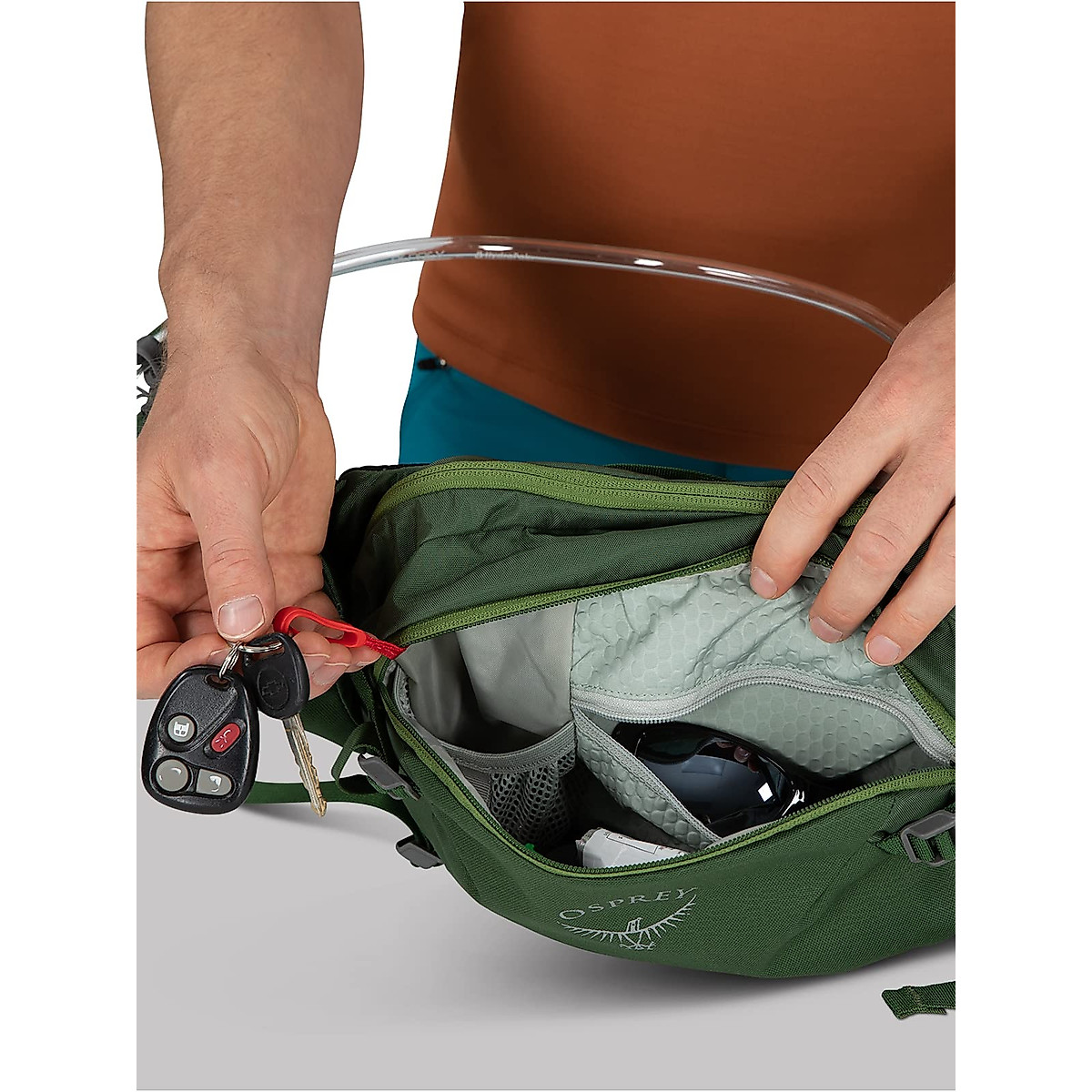 Osprey Seral 7 Lumbar Bike Hydration Pack , Black