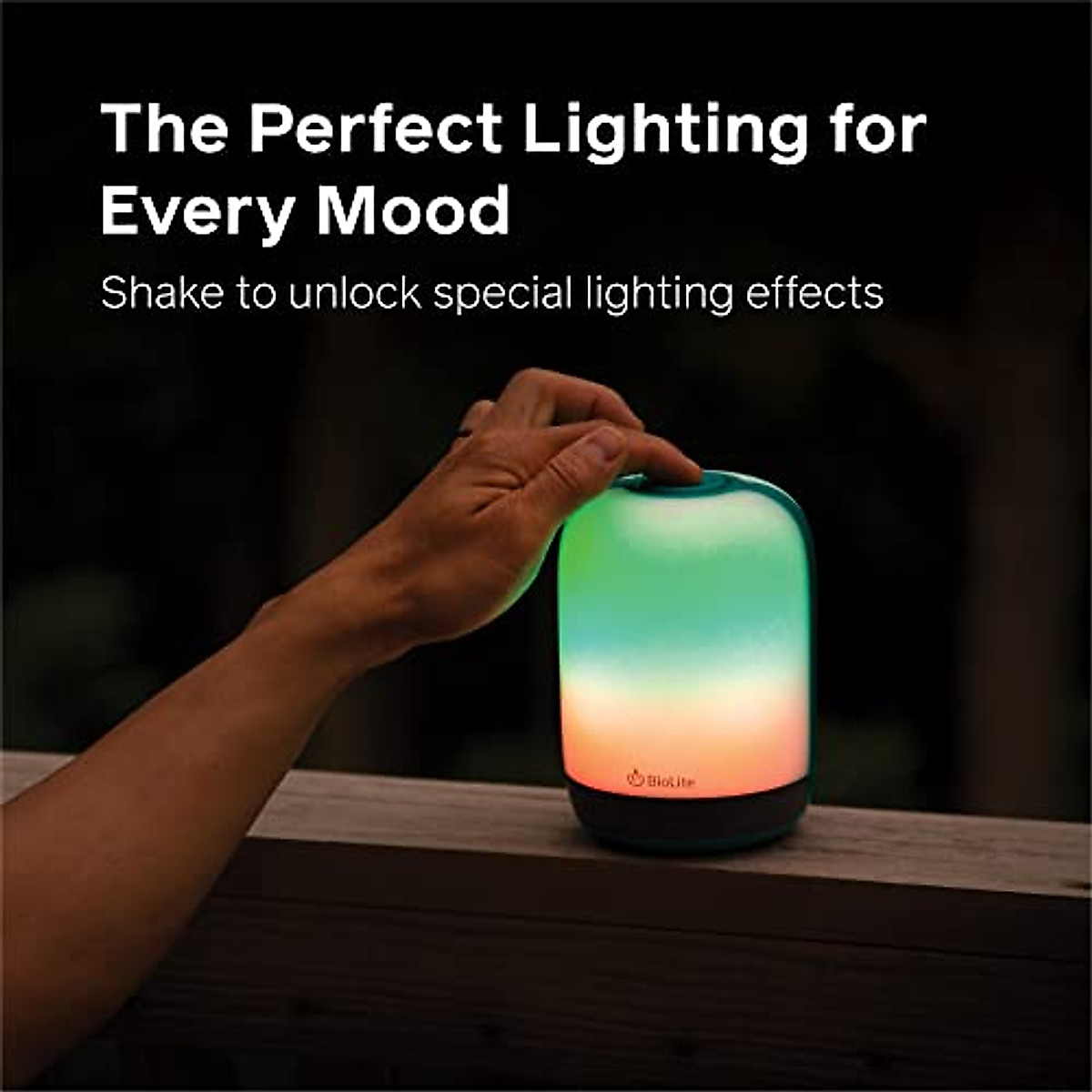 BioLite, Alpenglow 250 Lumen Multicolor USB Lantern with 3200 mAh Rechargeable Battery and Charging Port