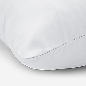Hriksh Travel Pillow Case 12x18 Size Pack of 2 Pieces 100% Egyptian Cotton Zipper Closure 500 Thread Count Toddler Pillowcase Fits Up to 12x18, 12x16 or 11x15 White