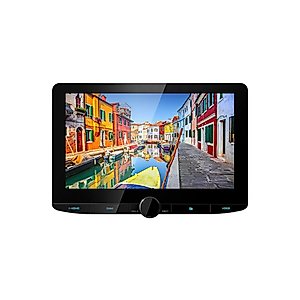 KENWOOD eXcelon Reference DMX1057XR 10.1" Digital Multimedia Bluetooth Car Stereo with USB, 10.1" Floating Touchscreen HD Display, AM/FM HD Radio, Double DIN, Apple CarPlay or Android Auto, SiriusXM