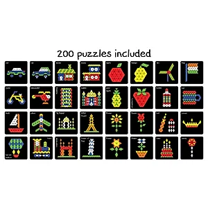 Play Panda Magnetic Puzzles Triangles 500 Colorful Magnets Medium