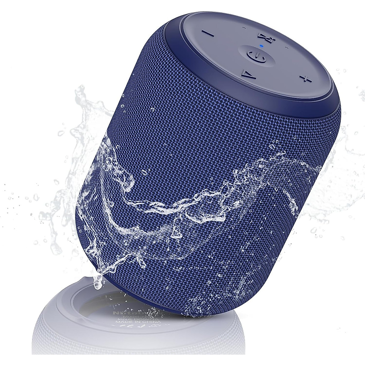 NOTABRICK Bluetooth Speakers,Portable Wireless Speaker with 15W Stereo Sound, Active Extra Bass, IPX6 Waterproof Shower Speaker, TWS, Portable Speaker for Party Beach Camping