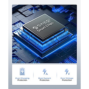 ORICO Multi USB Charging Station, 120W Charging Docking Organizer for Multiple Devices with Cables, 10-Ports Charging Station Compatible with iPad, iPhone, Tablet, Kindle and Cell Phones