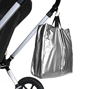 Think King Mighty Buggy Hooks, Pink, 2 Count