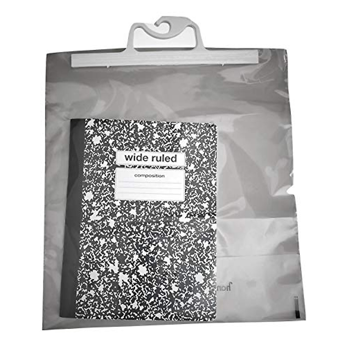 Monaco Original Hang Up Bags, 10-Pack of 12.5" x 14.5" Clear Plastic Hanging Storage Bags for Use in Pharmacy, Classroom, Library, and More