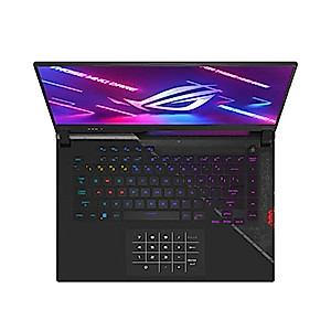 ASUS ROG Strix Scar 15 Gaming Laptop, 15.6” 240Hz IPS QHD Display, NVIDIA GeForce RTX 3070 Ti, Intel Core i9 12900H, 16GB DDR5, 1TB SSD, Per-Key RGB Keyboard, Windows 11 Home, G533ZW-AS94Q