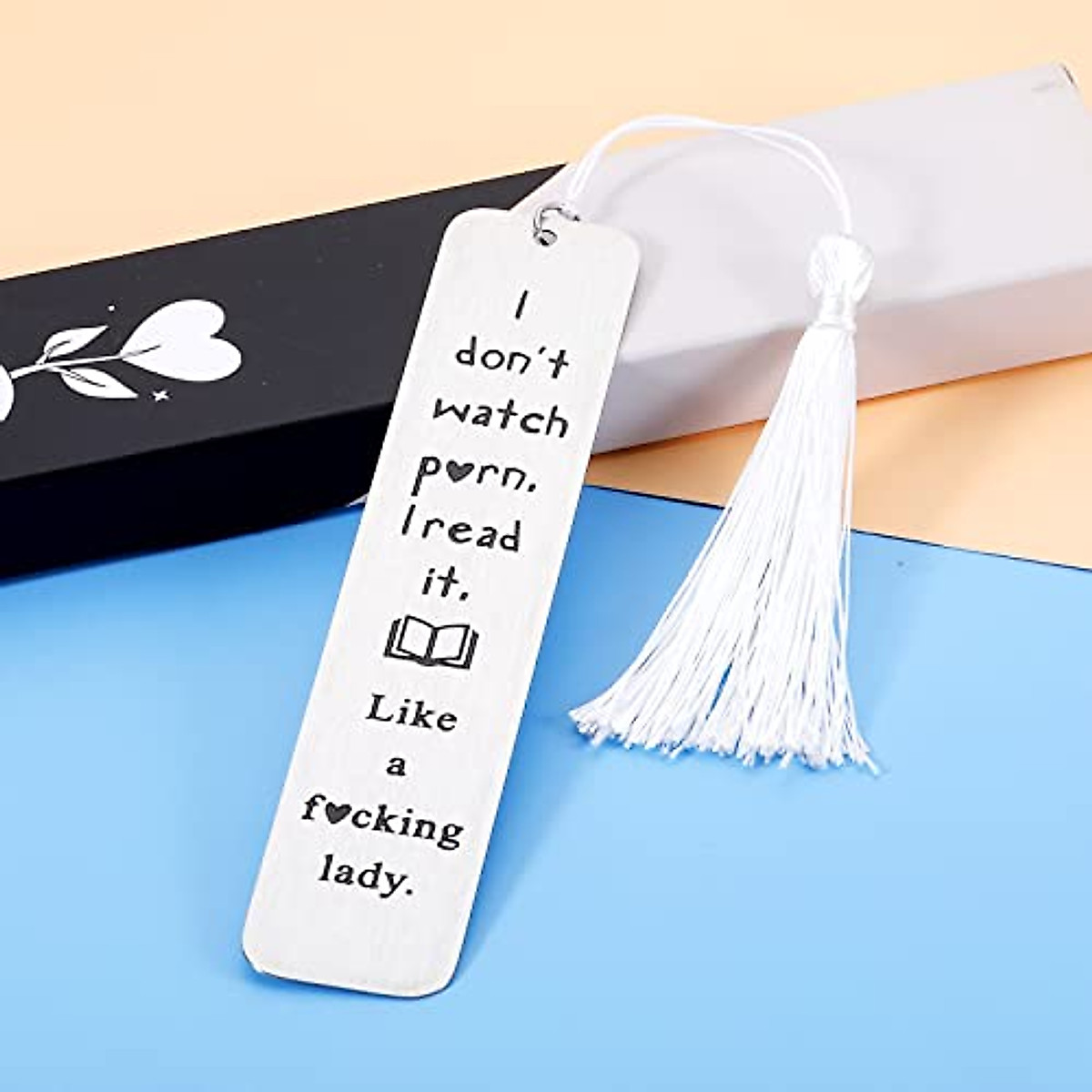Funny Bookmarks for Women Friend Gifts, Friend Christmas Gifts for Women, Friend Birthday Gifts for BFF Her Spicy Reader Book Club Gifts, Female Friend Valentines Day Gifts, Book Lovers Gifts