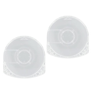HOVTOIL 10Pcs Replacement UMD Game Disc Storage Case, Clear Game Disc Storage Shell Case Cover Compatible with PSP1000/2000/3000 Clear