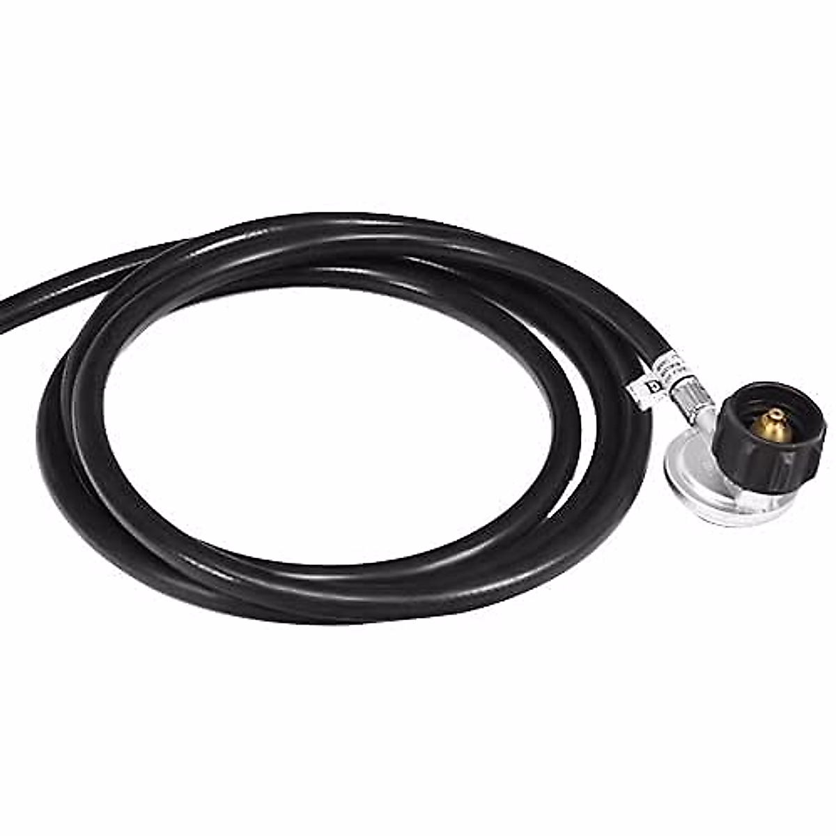 ReunionG 58,000 BTU Portable Propane Outdoor Fire Pit, w/ Cover & Carry Kit, CSA Certification, , Lava Rocks & 10 FT Hose, Durable Gas Fire Bowl for Outdoor Heating, Camping and Party, black