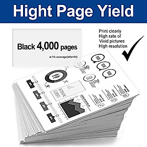 MitoColor 1 Pack Black TN-331BK TN-331 TN331BK TN331 Toner Cartridge Replacement for Brother HL-L8250CDN L8350CDW/CDWT MFC-L8600CDW 9460CDN L8650CDW L9550CDW DCP-9050CDN 9055CDN L8400CDN Printer