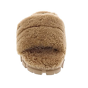 UGG Women's COZETTA Curly Slipper, Chestnut, 8