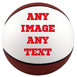 Personalized basketballs - Custom Photo Basketball Gift - Regulation Size Basketball - Any Image - Any Text - Any Logo