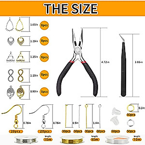 Rired 27 Stone Beads for Jewelry Making Kit, Irregular Natural Gemstones Healing Crystal Loose Rocks Beads with Bracelet Earrings Making Supplies