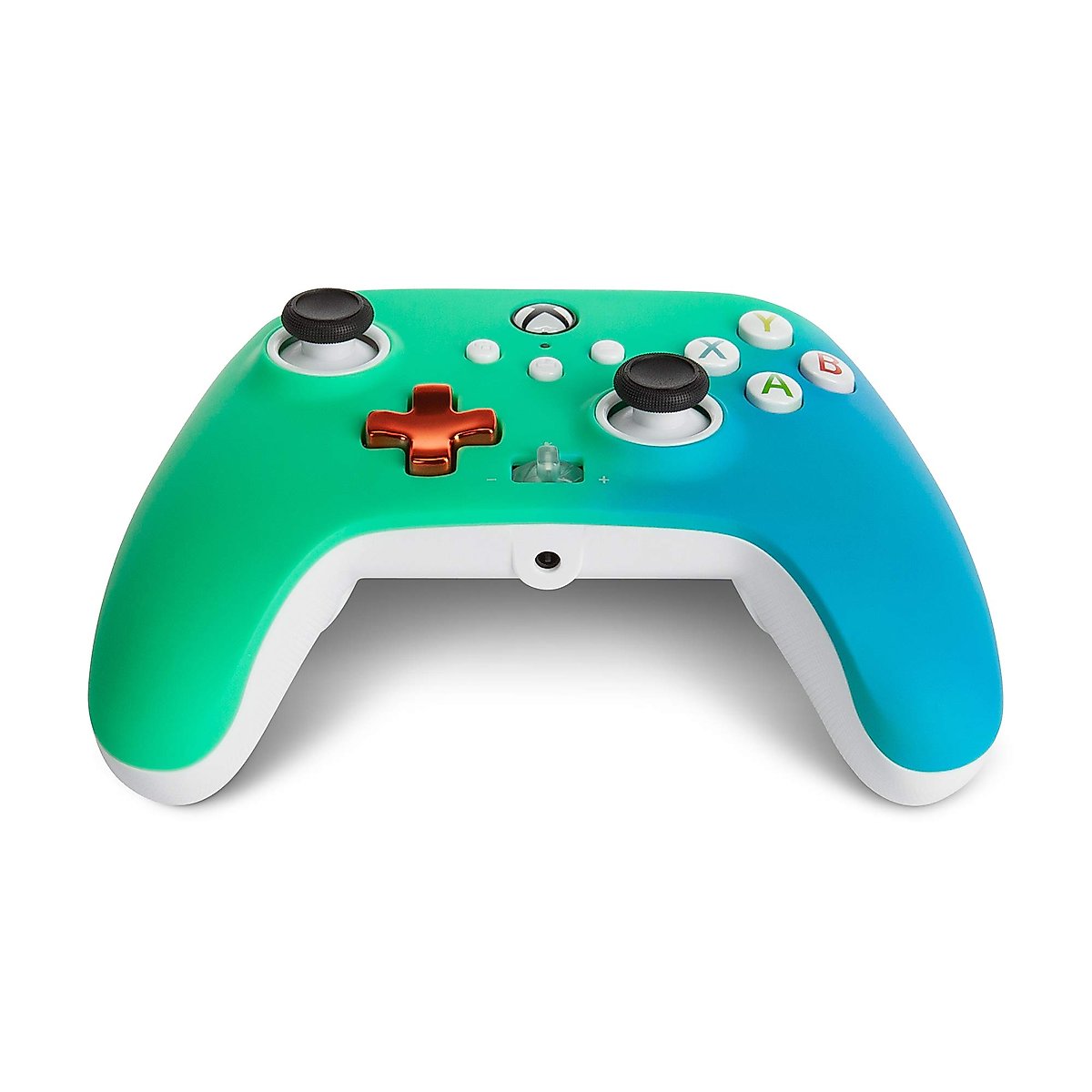 PowerA Enhanced Wired Controller for Xbox Series X|S - Seafoam Fade, gamepad, wired video game controller, gaming controller, Xbox Series X|S