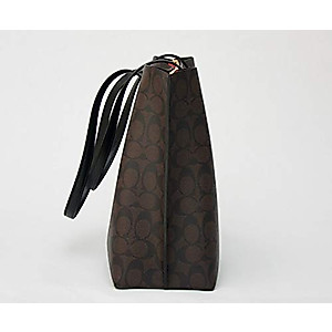 Coach Mollie Tote 1671 (IM/Brown/Black)