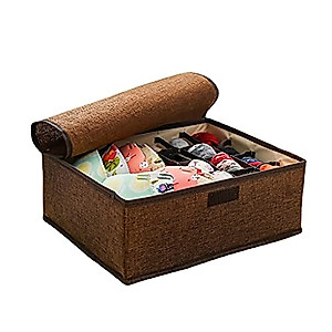 GAJUST Beautiful Tissue Box 17 Grids Bra Underwear Organizer Storage Box Closet Organizer for Underwear Socks Drawer Organizer/a/44 * 29 * 12.5Cm