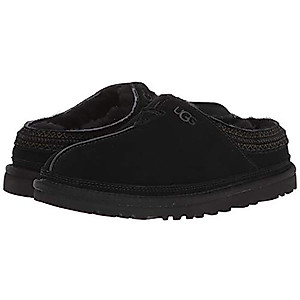 UGG mens Neuman Slipper, Black, 9 US