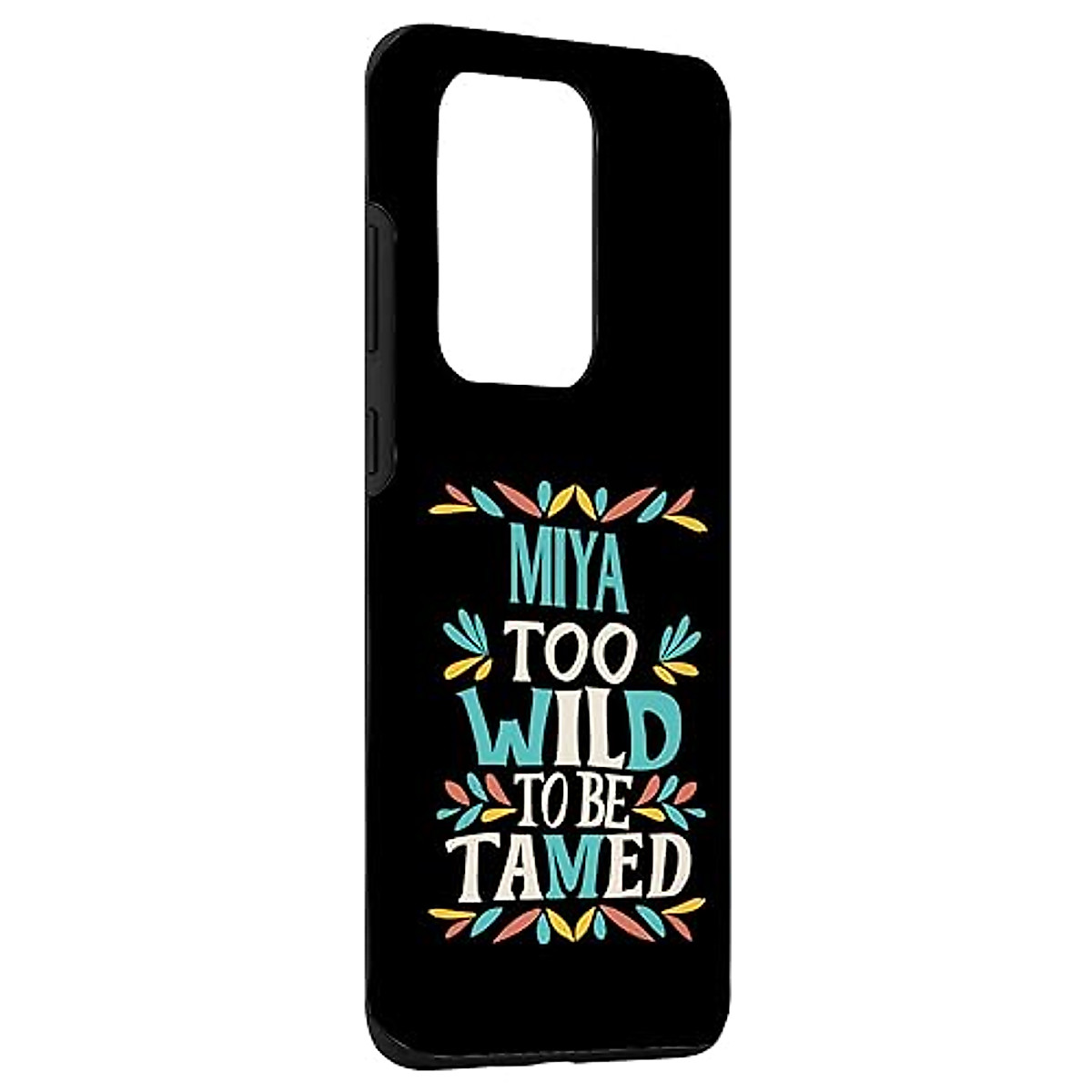 Galaxy S20 Ultra MIYA Name Cute Retro Girls Wildflower MIYA Name Case