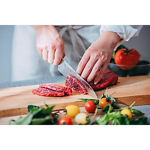 MIGHTY MTH-80 Knife Professional 8 Inch Chef Knife