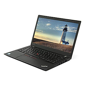 Lenovo ThinkPad T470s 14 FHD Laptop - Intel Core i7-7600U, 16GB RAM, 256GB SSD, Webcam, Windows 10 Pro (Renewed)