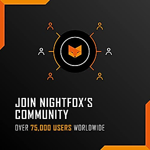 Nightfox 110R Handheld Night Vision Goggles | 7X Optical Magnification, Long Range | Digital Infrared Night Vision Binoculars for Hunting, Survival Gear and Equipment | Infrared Camera with Recording