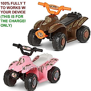 KHOI1971 Wall Charger AC Adapter Compatible with Mossy Oak Break UP Infinity Ride on KT1210WM KT1210 ATV Quad 6V-Volt Battery