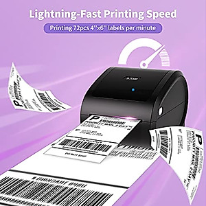 Itari Thermal Label Printer, Shipping Label Printer for Shipping Packages & Small Business, Desktop Thermal Label Printer Label Printer Compatible with USPS, Shopify, FedEx, Amazon, Ebay, Etsy