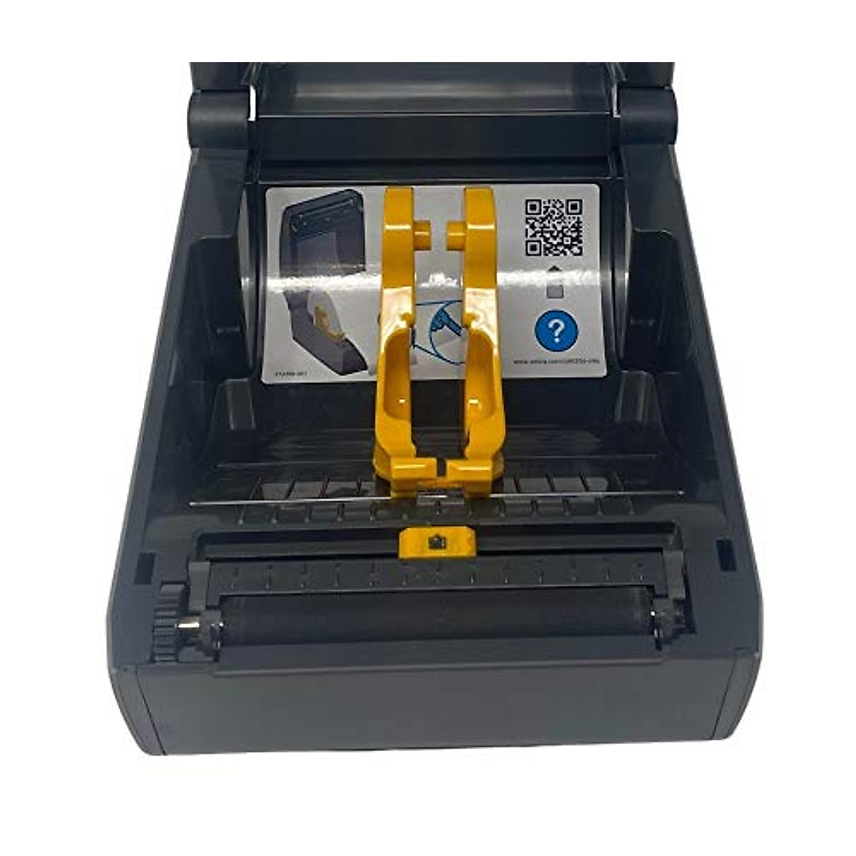 Zebra - ZD620d Direct Thermal Desktop Printer with LCD Screen - Print Width 4 in - 203 dpi - Interface: WiFi, Bluetooth, USB, Serial, Ethernet - ZD62142-D01L01EZ (Renewed)