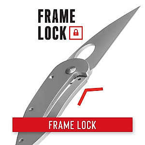 Coast FX175 Frame Lock Light Weight Folding Knife 2-Inch Blade, Stainless Steel