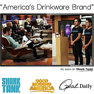 Coldest 40 oz Tumbler with Handle and Straw - 100% Spill Proof Tumbler with Straw (3 Lids) - Stainless Steel Insulated Leakproof Tumblers for Women & Men - 36 oz (Cosmic Ice Glitter)