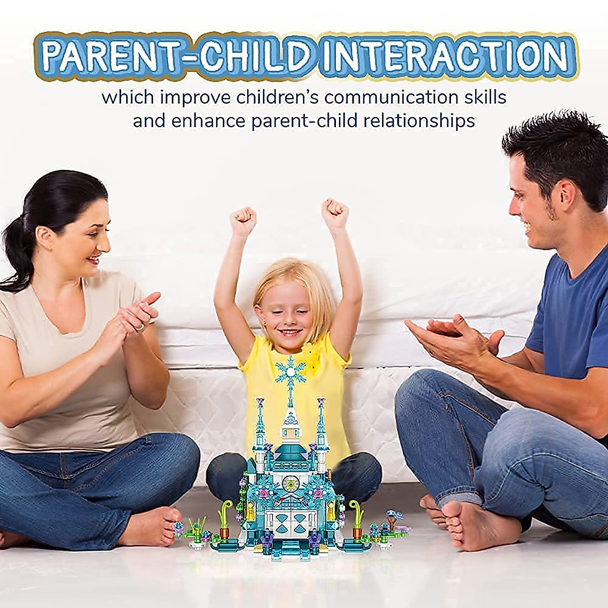 Girls Building Blocks Set Toy, 25-in-1 Princess Toys for Girls Age 6-8, 554PCS STEM Educational Construction Toys Set, Princess Castle Toys Gift for Girls Age 6-12 Years Old