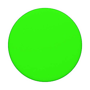 Neon-Green: Cute Minimalist Simple Solid-Color PopSockets PopGrip: Swappable Grip for Phones & Tablets