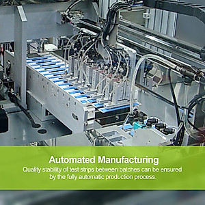AUVON DS-W Draw-in Blood Glucose Test Strips for use with AUVON DS-W Diabetes Sugar Testing Meter (No Coding Required, 150 Count)