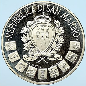 1997 IT 1997 SAN MARINO Italy EUROPA MILLENNIUM Old Euro 10000 Lire Good Uncertified
