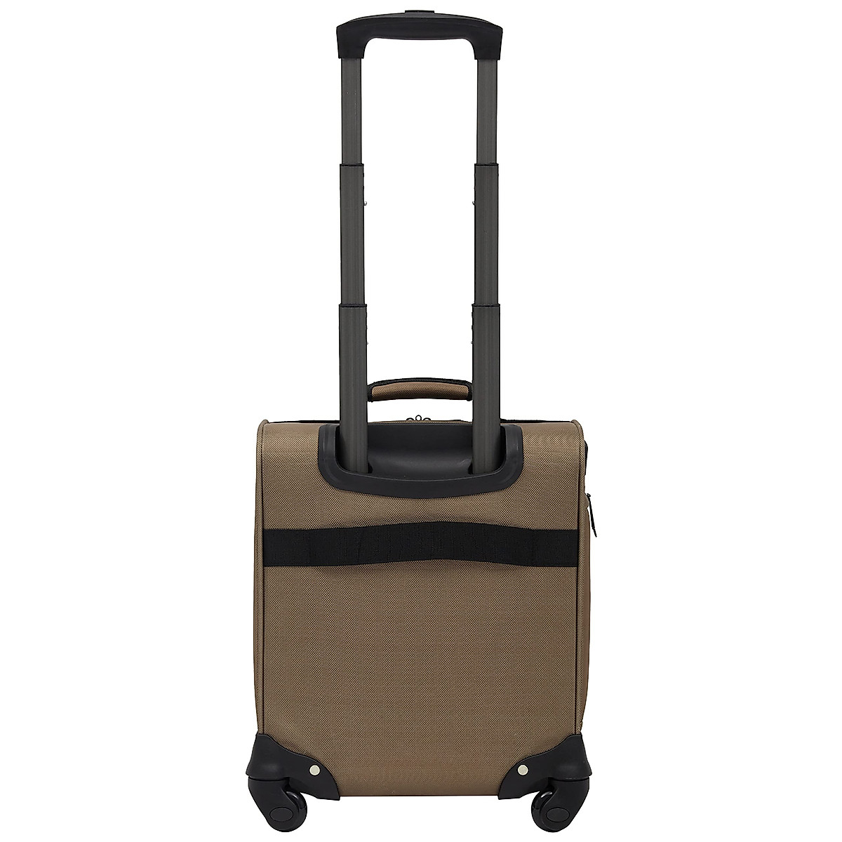 Wrangler 15" Underseat Spinner Carry-On Luggage, Mocha