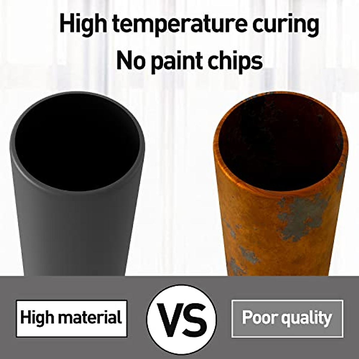 Huhote Shoe Rack 3 Tiers Freestanding Shoe Storage Shelf, Modern Shoe Organizer Multi-Purpose Use with Washable Polyester Fabric Storage Rack for Closet, Entryway, Hallway, Bedroom, Living Room