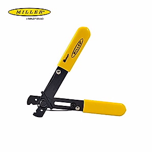 Miller 101-S Adjustable Wire Stripper for Working Technicians, Electricians, and Installers, Grounded