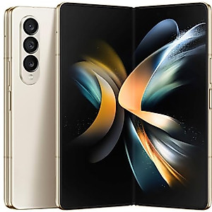 SAMSUNG Galaxy Z Fold4 512GB Beige Factory Unlocked(Renewed)