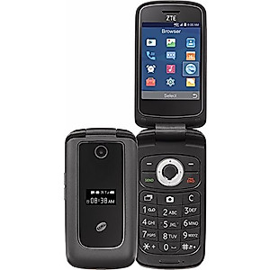 TracFone ZTE Cymbal-G 4G LTE Z232TL - Flip Phone