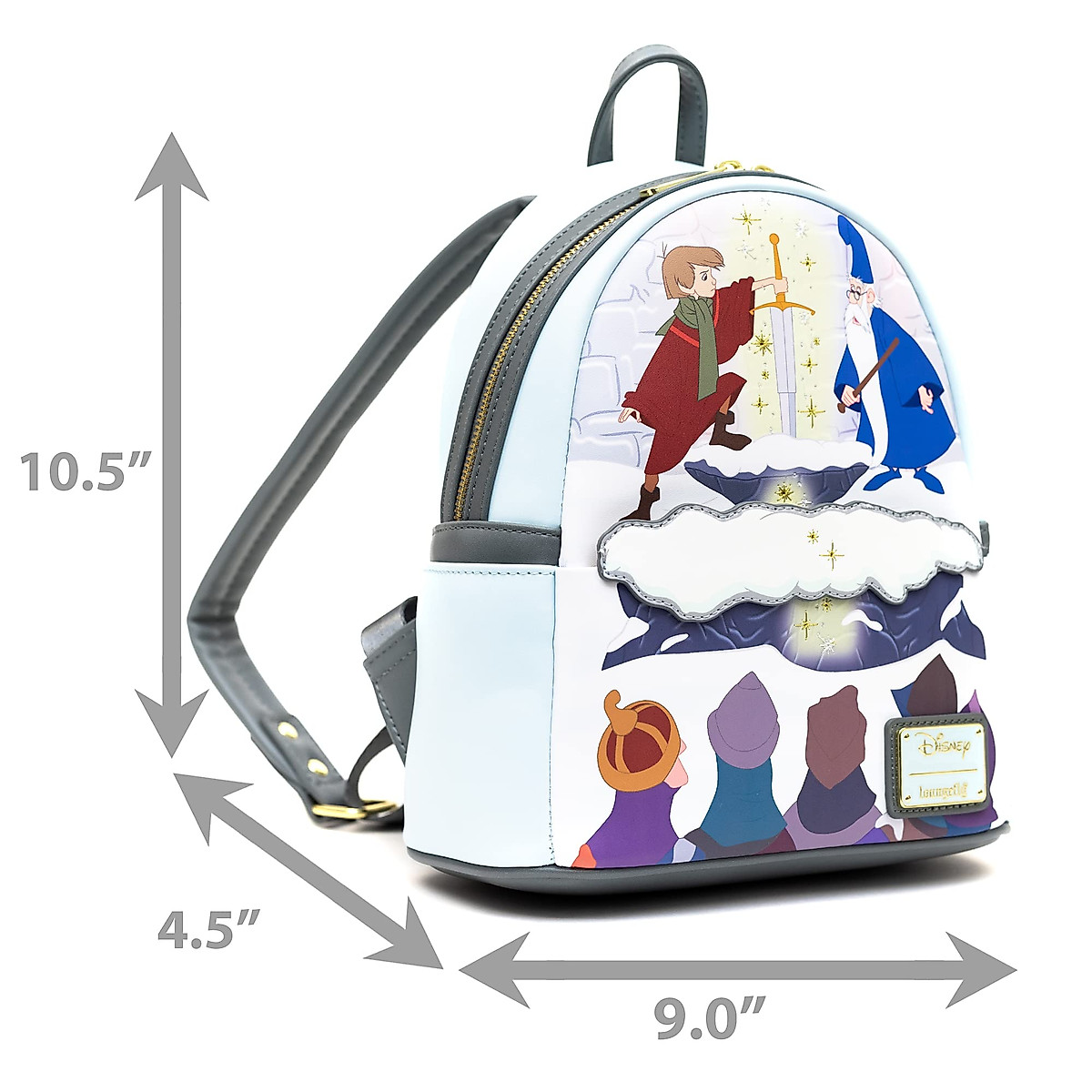 Loungefly Disney Sword in the Stone Mini Backpack