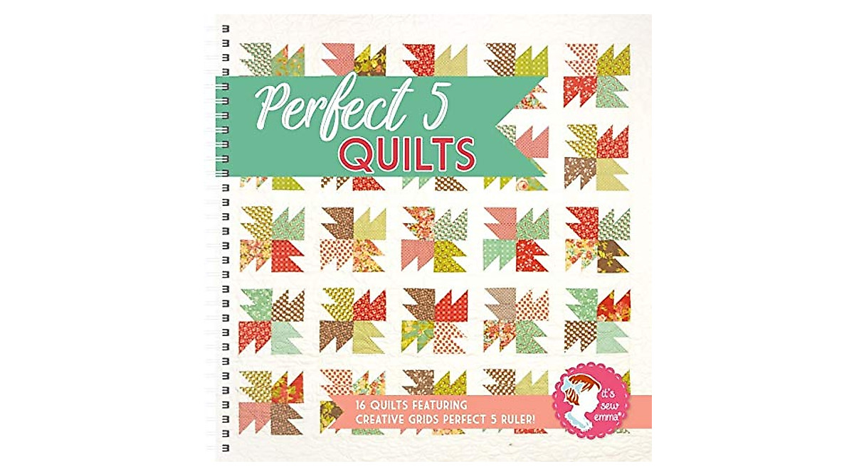 Perfect 5 Quilts Bundle - Creative Grids Ruler & Book
