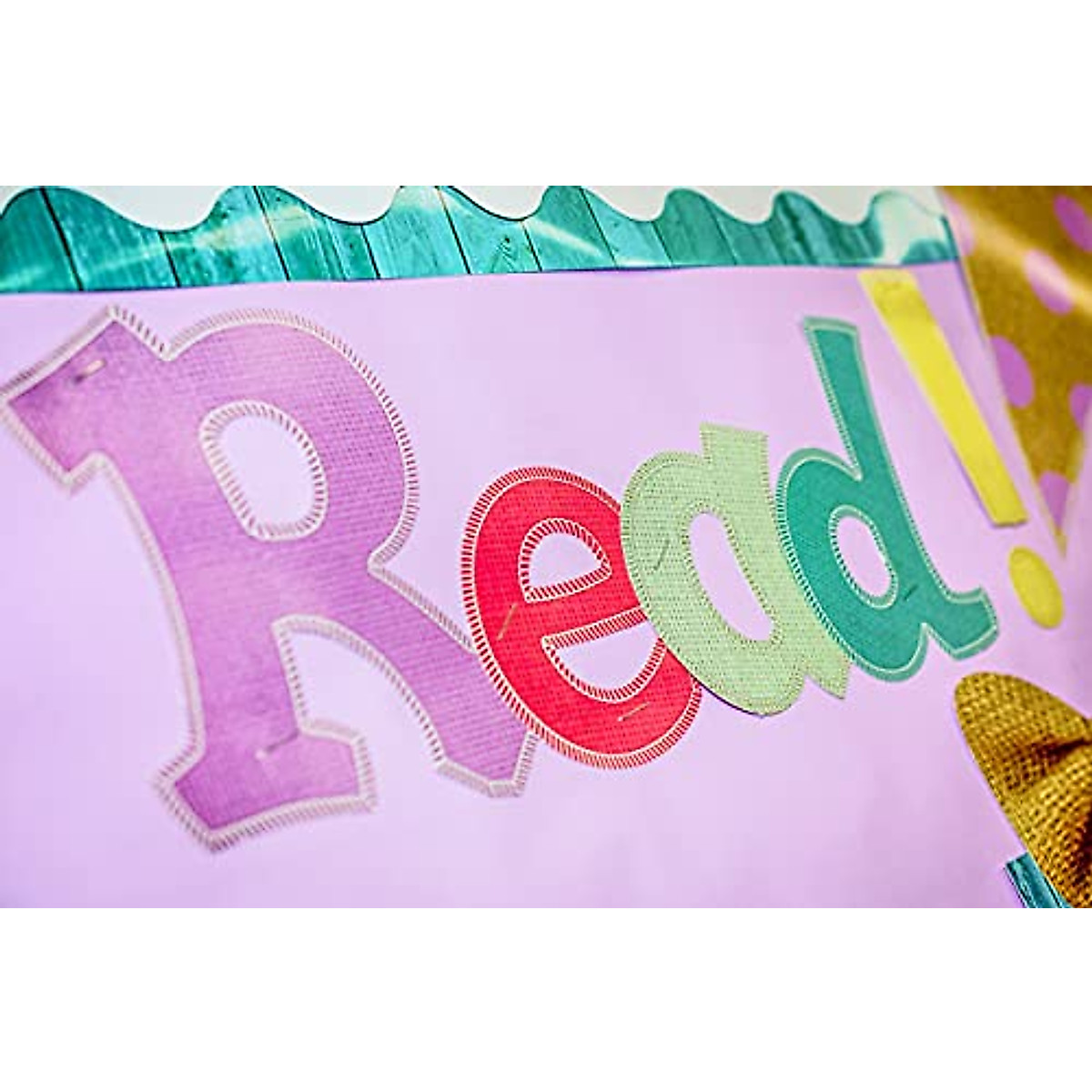 Teacher Created Resources Shabby Chic 5-Inch Sassy Font Letters (77161)