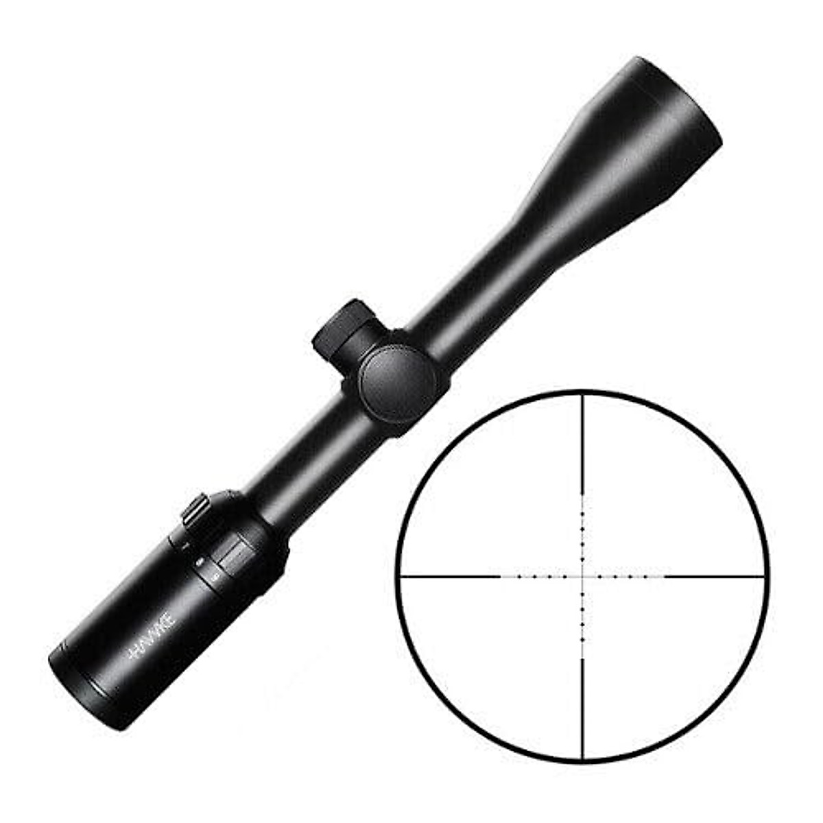 Vantage Riflescope 3-9X40 , 1", Mil Dot (Wire)