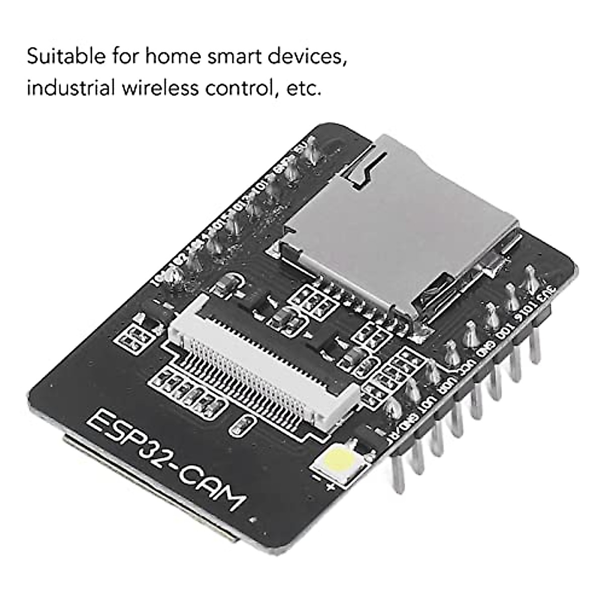 Mxzzand Camera Development Board, ESP32 CAM Development Module 70-500V Output 80MHz-240MHz Simple Installation for Replacement